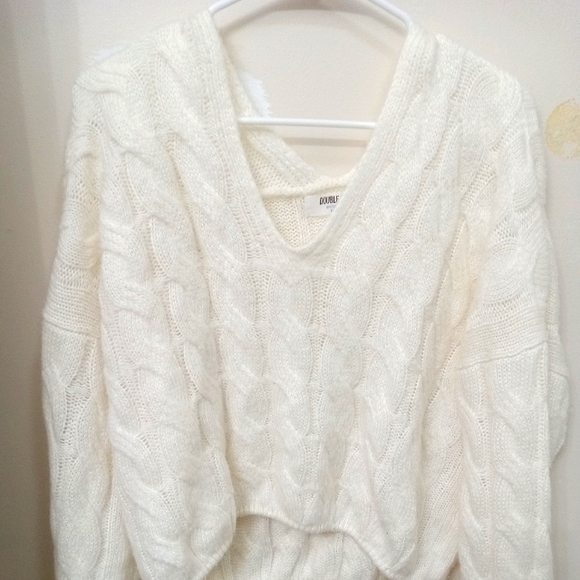 Double Zero | Sweaters | Double Zero Cozy Cropped Sweater | Poshmark